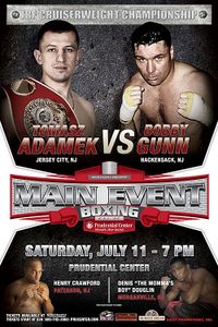 Tomasz Adamek vs. Bobby Gunn - BoxRec