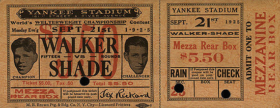 Mickey Walker vs. Dave Shade (3rd meeting) - BoxRec