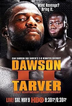 Chad Dawson vs. Antonio Tarver (2nd meeting) - BoxRec