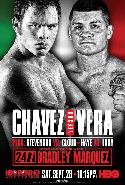 Julio Cesar Chavez Jr vs. Brian Vera (1st meeting) - BoxRec