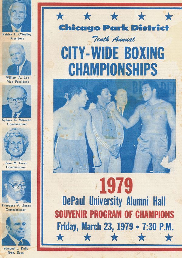 Chicago Park District Champions - BoxRec