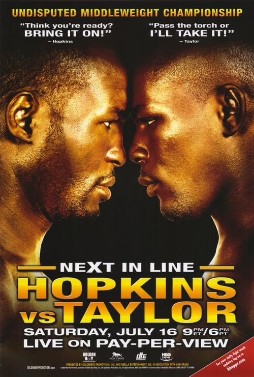 Bernard Hopkins vs. Jermain Taylor (1st meeting) - BoxRec