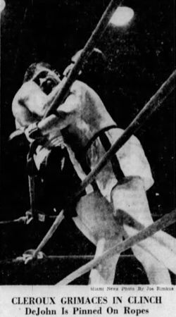 Robert Cleroux vs. Mike DeJohn - BoxRec