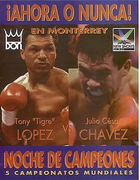 Julio Cesar Chavez vs. Tony Lopez - BoxRec