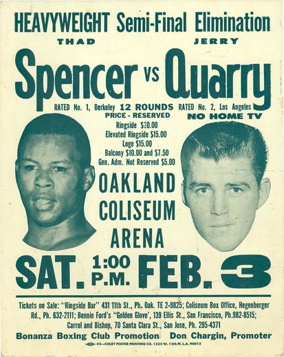 Jerry Quarry vs. Thad Spencer - BoxRec
