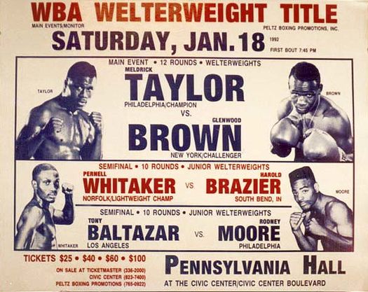 Pernell Whitaker vs. Harold Brazier - BoxRec