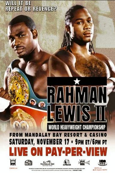 Hasim Rahman vs. Lennox Lewis (2nd meeting) - BoxRec