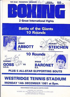 Jimmy Abbott vs. Harvey Steichen - BoxRec